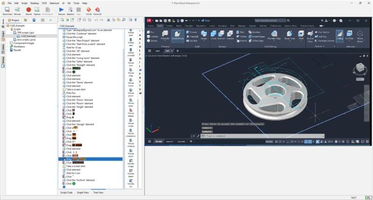 CAD Automation | CAD Software Testing Tool | T-Plan